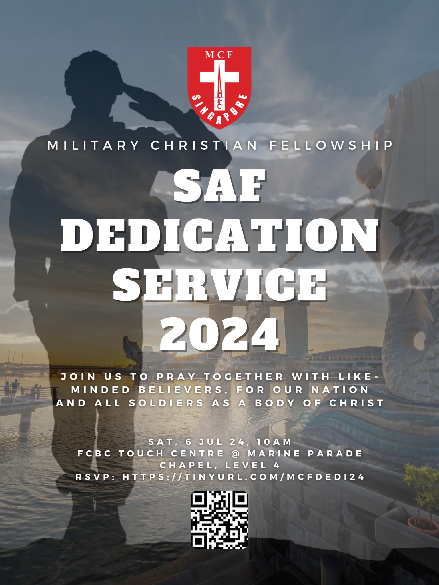 [Event Notice] SAF Dedication Service 2024 – MCF Singapore